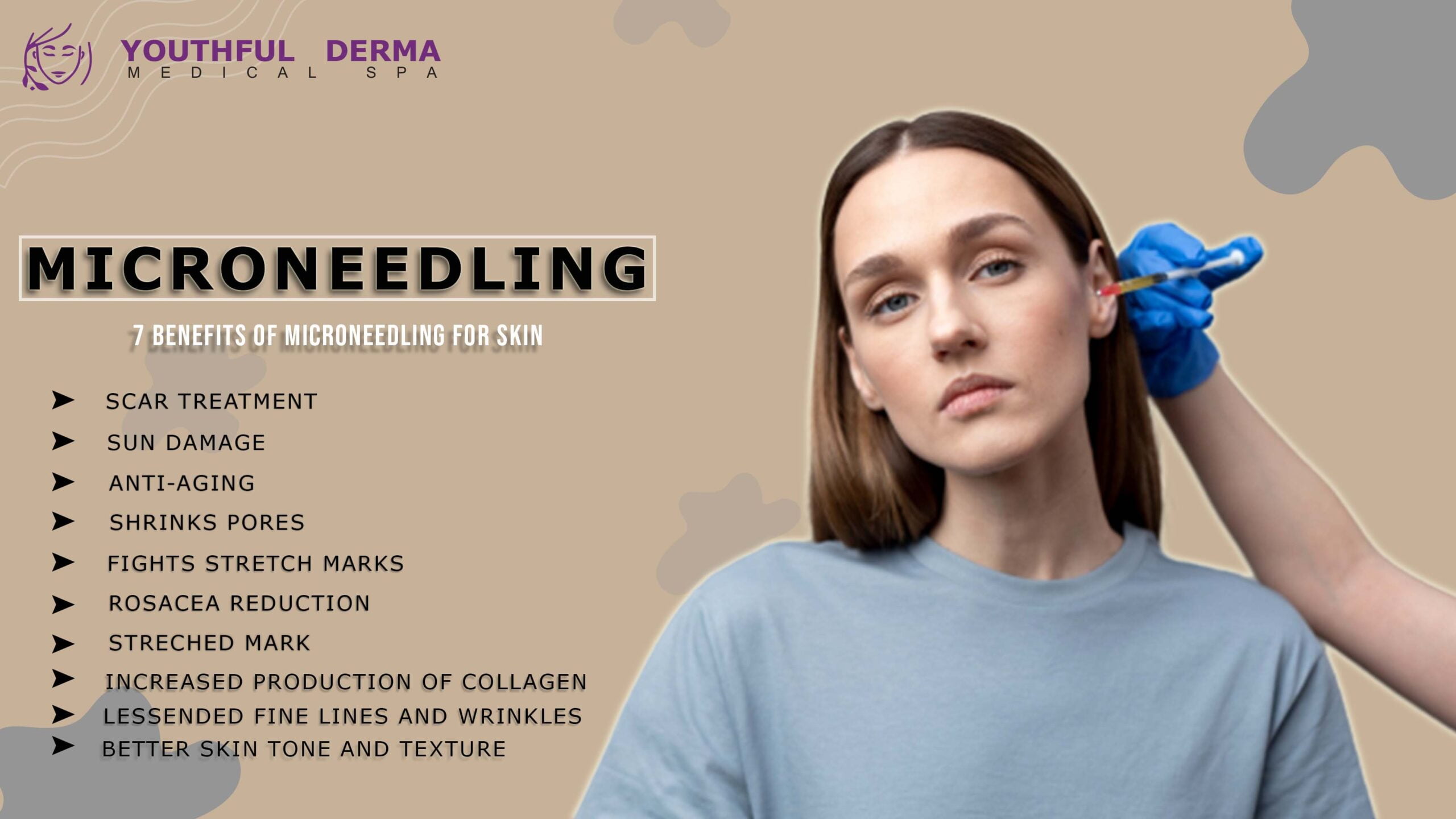 7 Benefits of Microneedling for Skin - Youthful Derma